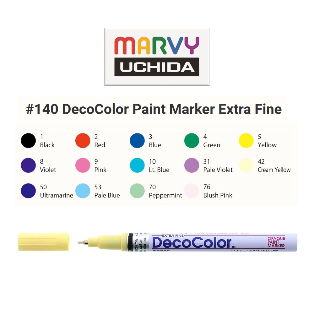 0.75 DecoColor Extra Fine MARVY 3